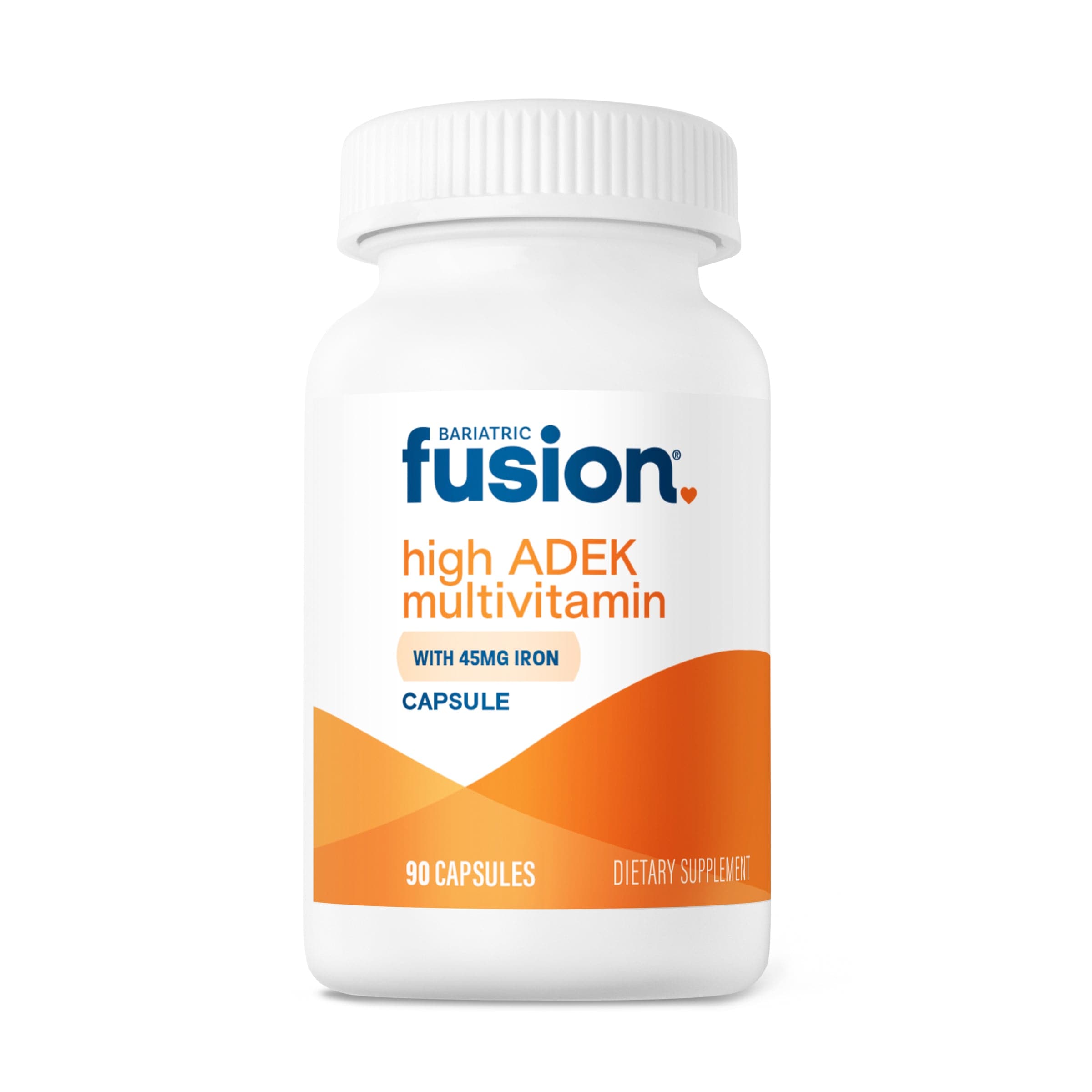 Bariatric Fusion - Bariatric High ADEK Vitamin Capsule with 45mg Iron
